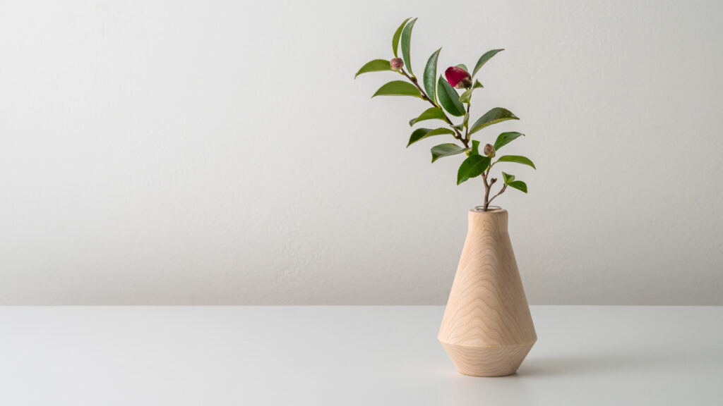 FLOWER VASE BICONE Mp - ミマツ工芸